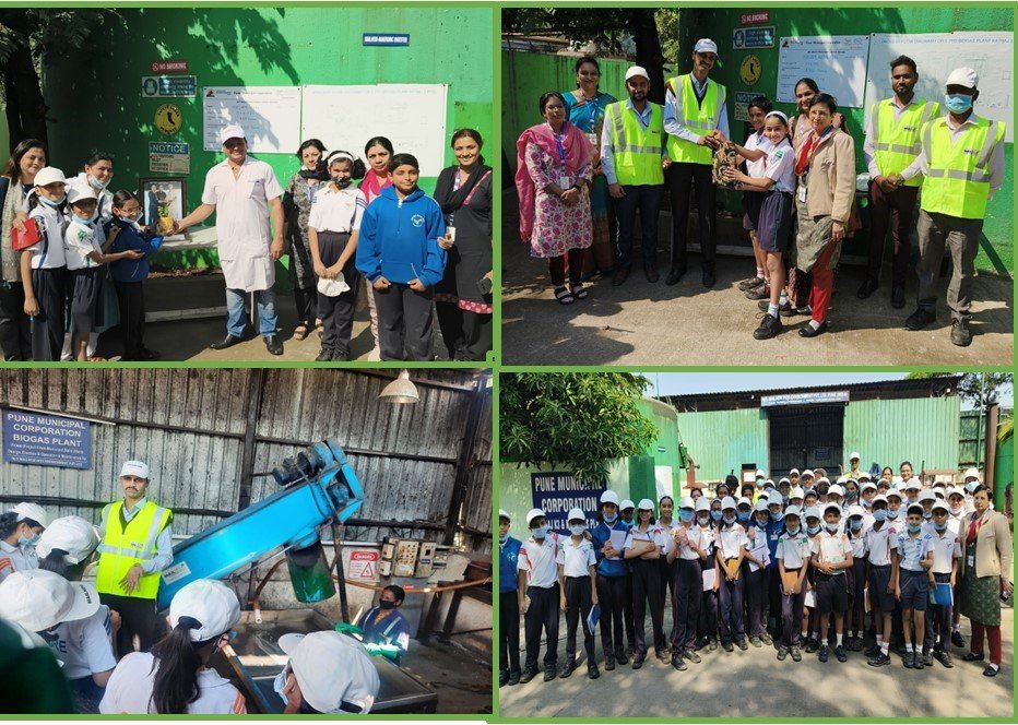 Std 4 & 5 – Educational Trip to Mailhem Biogas Plant – VPMS Pune