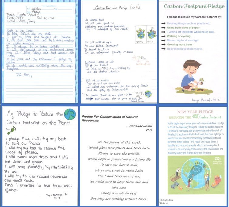 Climate Warriors Pledge – VPMS Pune