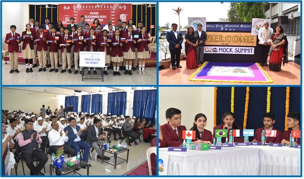 Mock G 20 Summit 2023 – VPMS Pune